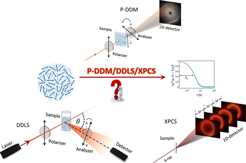 Dynamics of anisotropic colloidal systems: What to choose, DLS, DDM or ...